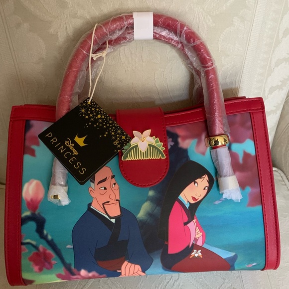 Loungefly | Bags | Loungefly X Disney Mulan Princess Scenes Crossbody ...